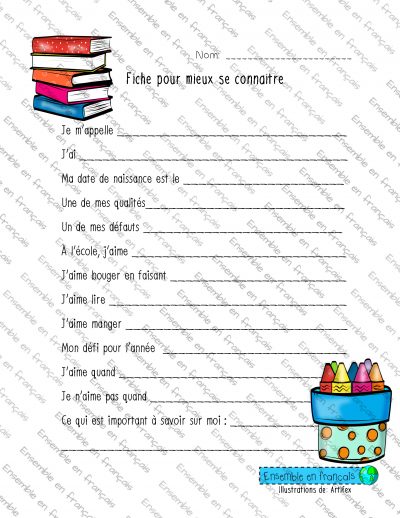 Matériel pédagogique gratuit – Ensemble en Français