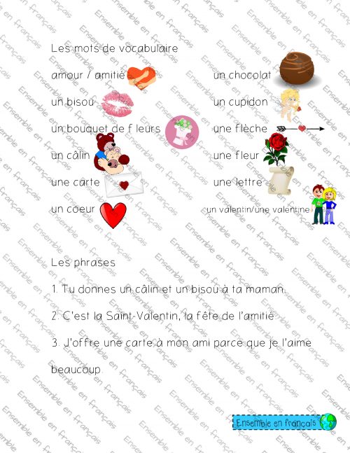 17. Saint-Valentin – Page 7 – Ensemble en Français