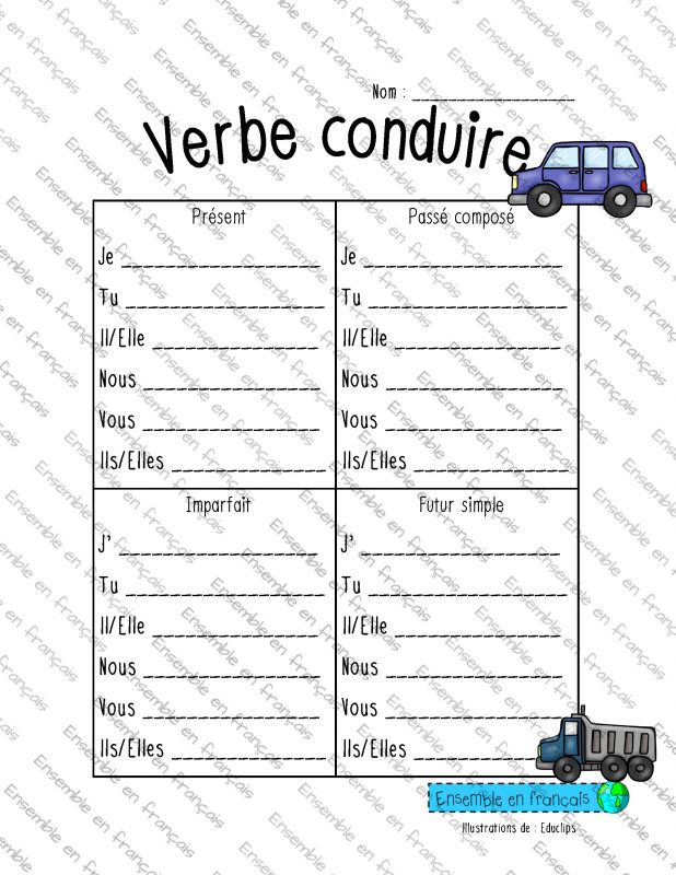 29. Les transports – Ensemble en Français